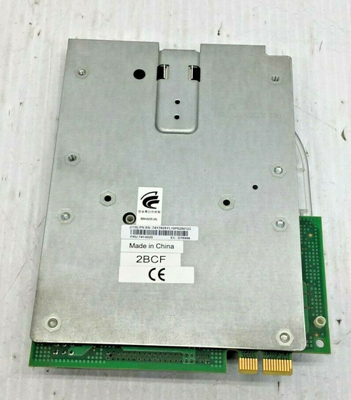 IBM 74Y6020 74Y2929 2BCF 8202-E4B POWER7 CACHE BATTERY CARD