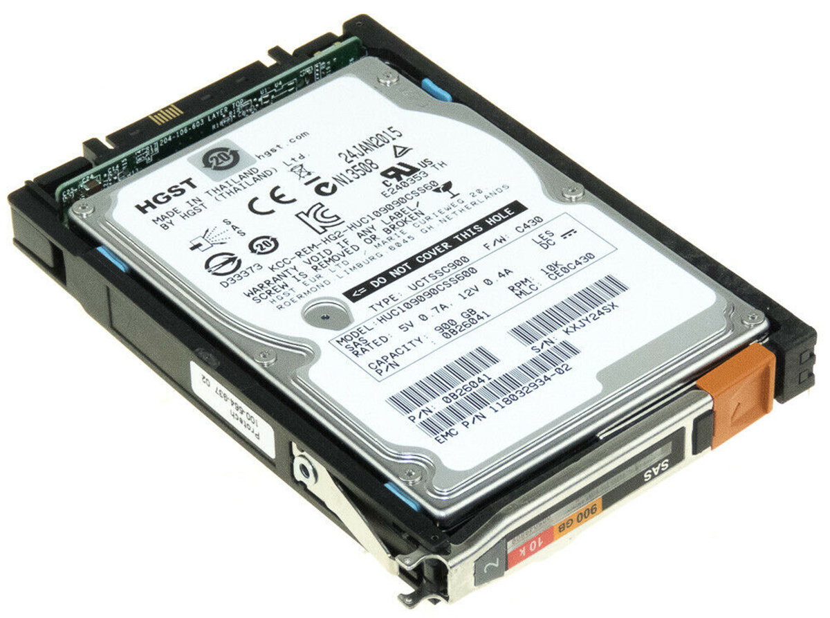 EMC 118032934-02 900GB 10k SAS 2.5'' 005049809