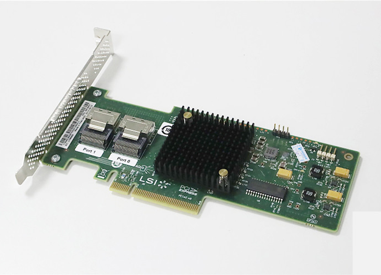 Genuine LSI 6Gbps SAS HBA LSI 9200-8i = (9211-8I) IT Mode ZFS FreeNAS ...